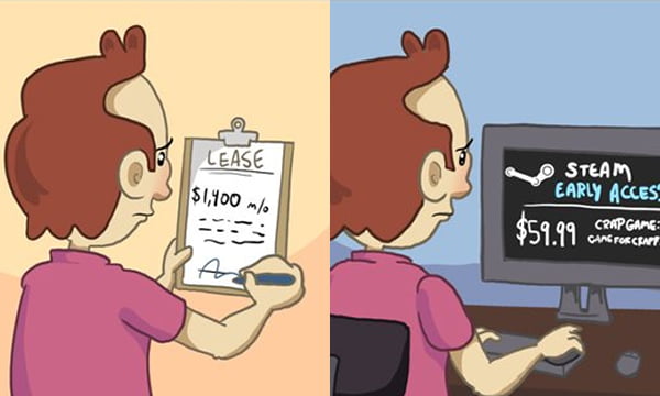 How a New Apartment is Like Steam Early Access - 9GAG