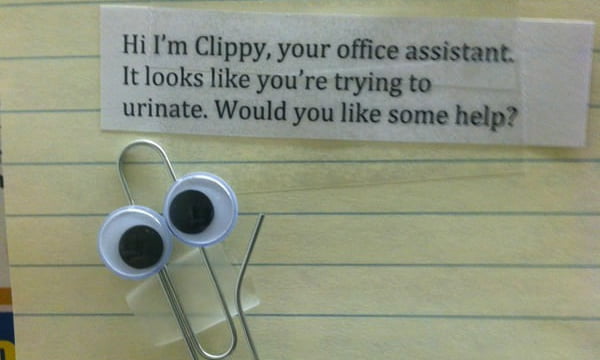 Fun with your old friend 'Clippy' - 9GAG