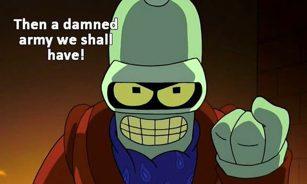 The scene bender became my favourite TV character - 9GAG