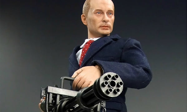 To the guy that posted figure of Putin riding Russian bear - I give you ...