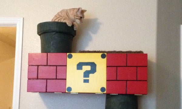 Awesome Super Mario Bros cat condo - 9GAG