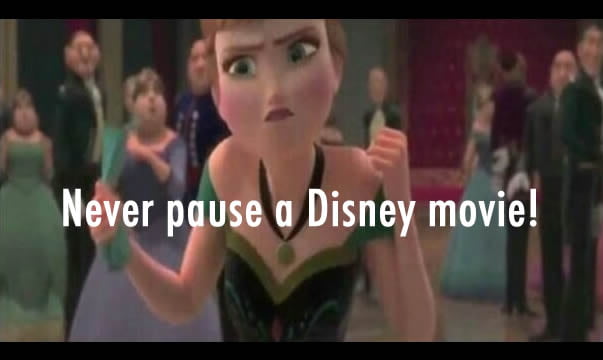 Never pause a Disney movie - 9GAG
