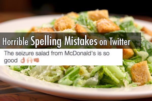 Horrible spelling mistakes on Twitter... 6th one is the best - 9GAG