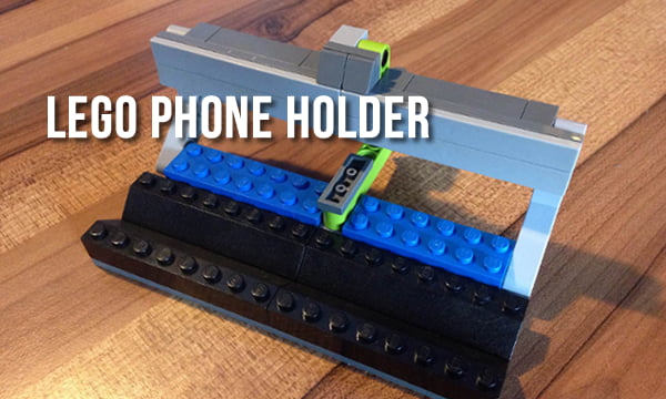 A DIY LEGO phone holder I made (Got really bored last night) - 9GAG