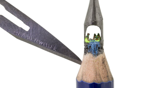 Epic Pencil Carving - 9GAG