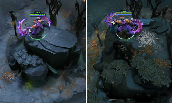 Comparison of some changes between Source/Source 2 maps in Dota 2 - 9GAG