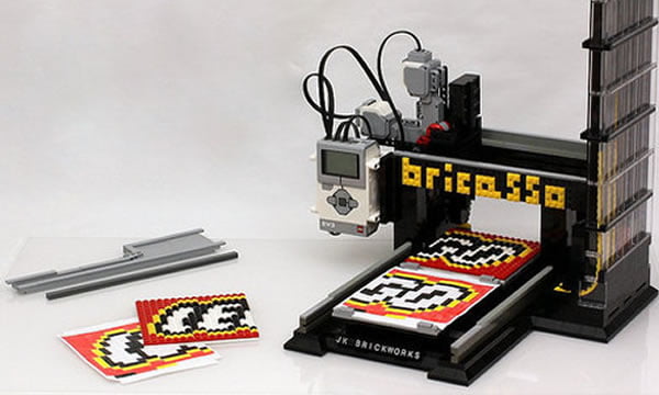 Here's The ‘World’s First’ LEGO Mosaic Printer - 9GAG