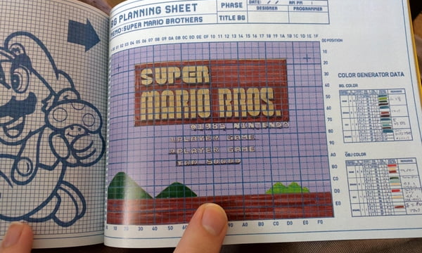 Got a physical copy of Super Mario Maker, I never expected the "Idea ...