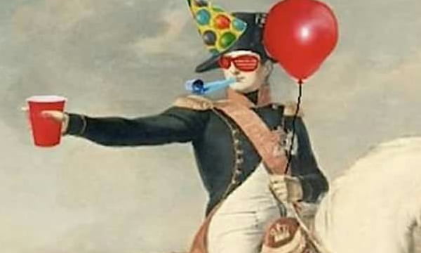 Napoleon Bonaparte Party level: Veteran. - 9GAG