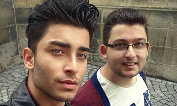 When you feel bad remember these two guys are brothers - 9GAG