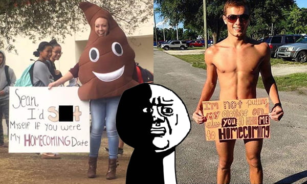 The 14 Most Cringeworthy Homecoming Proposals - 9GAG