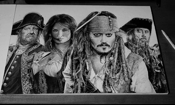 Spends 100 hours on drawing, gets 18 likes on FB. - 9GAG