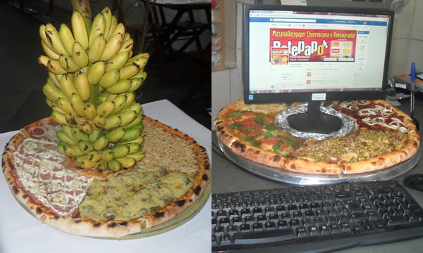 Brazilian bizarre pizza place strikes again - 9GAG