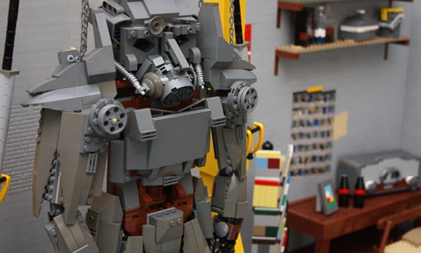 Fallout 4 Lego - Power Armour and Dogmeat - 9GAG
