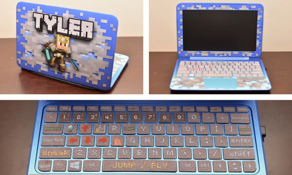 A designer custom-built a Minecraft computer for his 10-year-old son ...