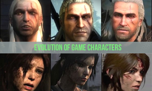 Graphic Evolution Of 12 Popular Game Characters - 9GAG