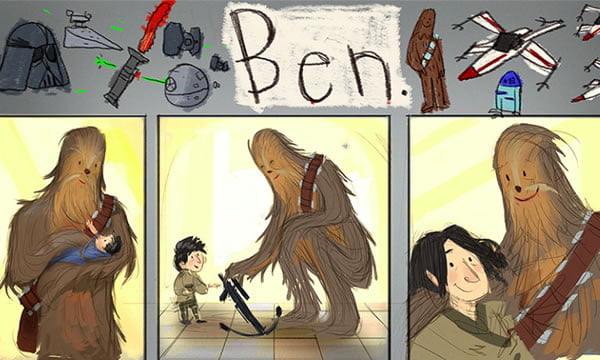 Chewbacca and Ben - 9GAG