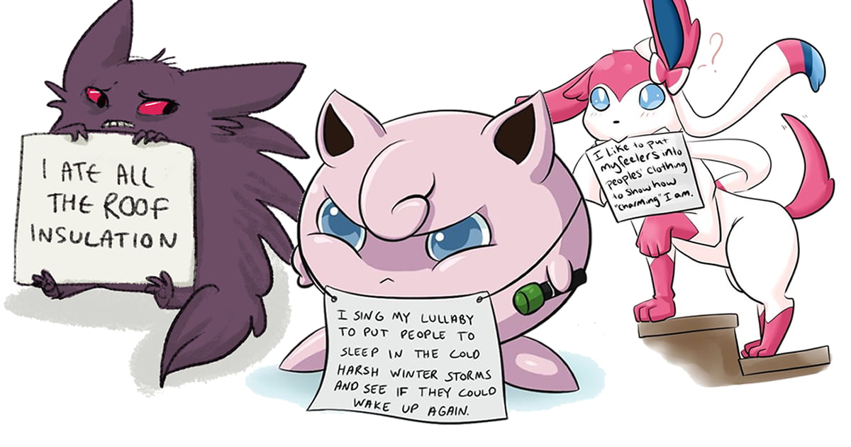 19 Pictures Of Pokemon Being Shamed For Their Crimes - 9GAG