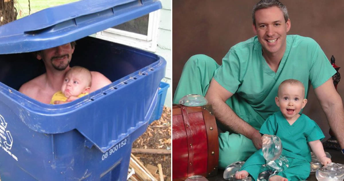 Awkward dad photos prove that they can be worse than dad jokes... - 9GAG