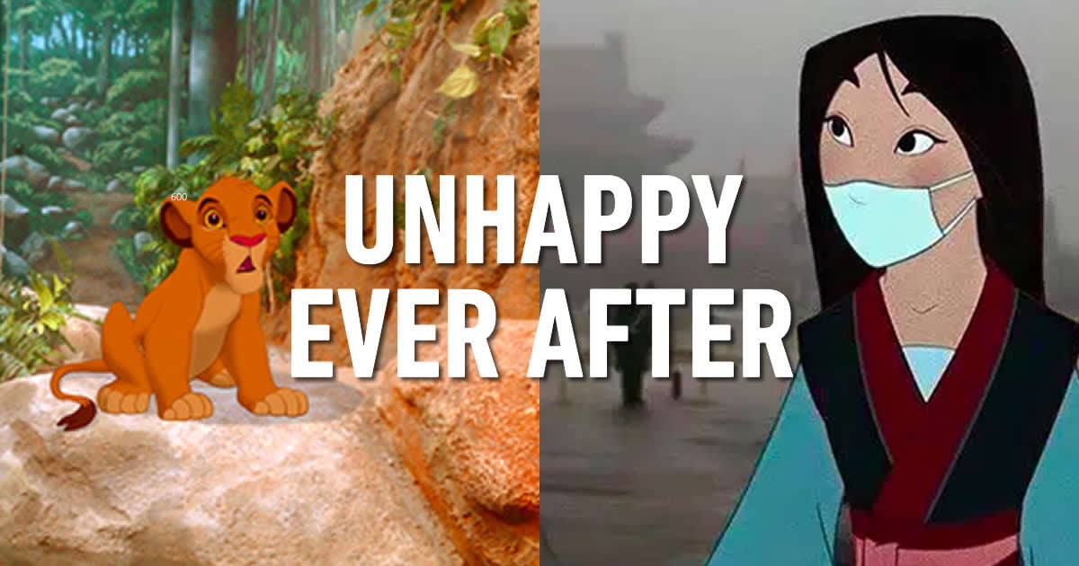 Unhappy Ever After Series Of Disney Characters In Real World (By Jeff ...