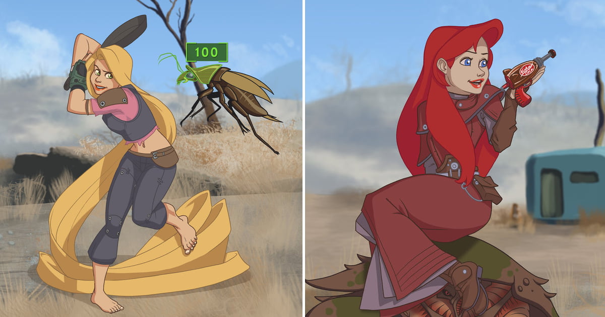 Disney's Fallout 4 princesses - 9GAG