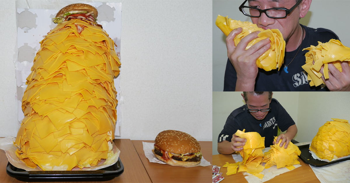 "Give me a Whopper with 1000 pieces of cheese!" - 9GAG