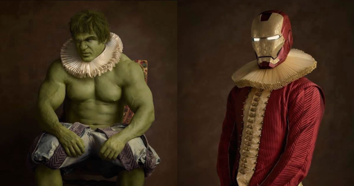 16th century Superheroes look damn creepy! - 9GAG