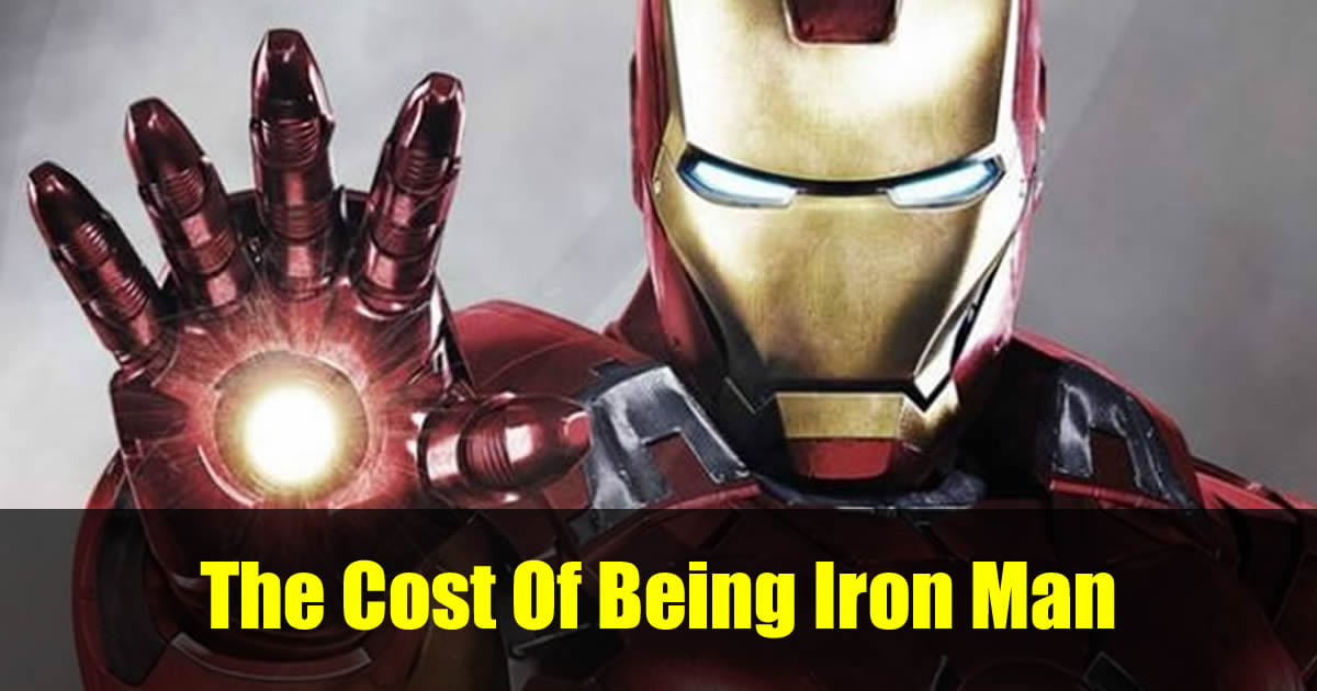 The cost of being Iron Man - 9GAG