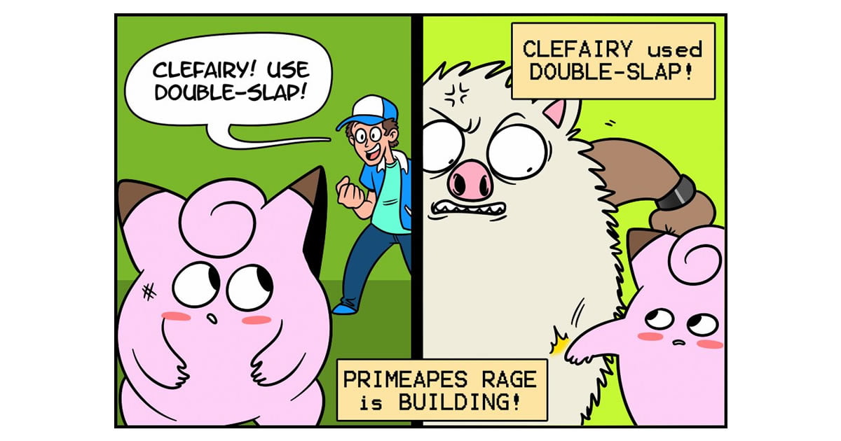 The Worst Move To Use On A Primeape - 9GAG