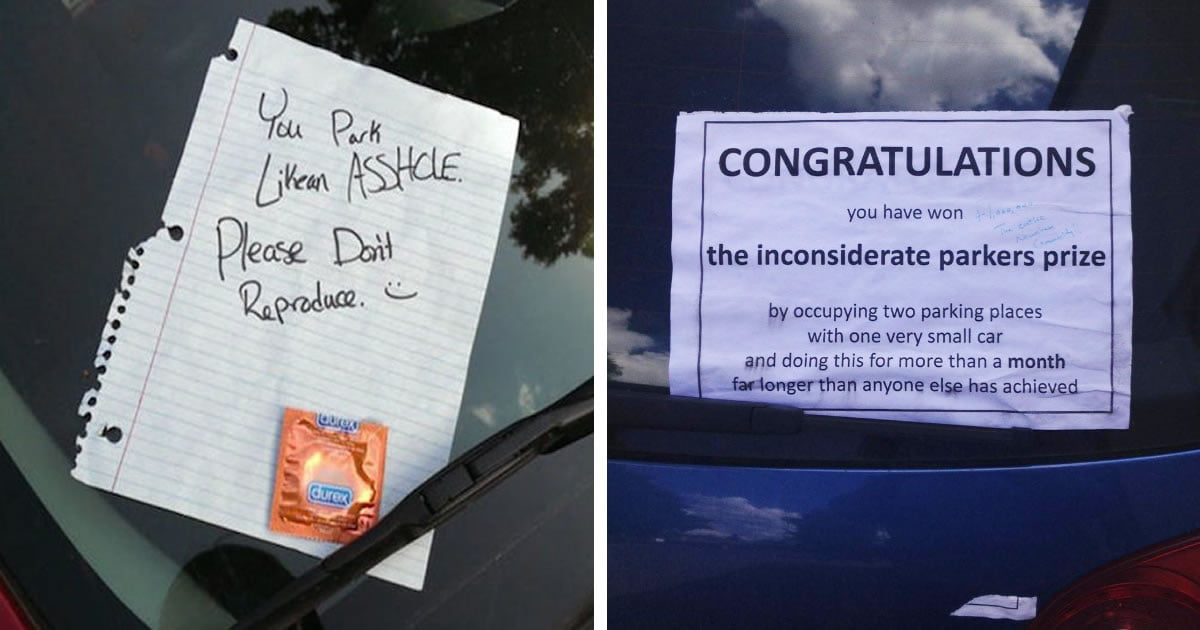 The Best of Bad Parking Notes - 9GAG
