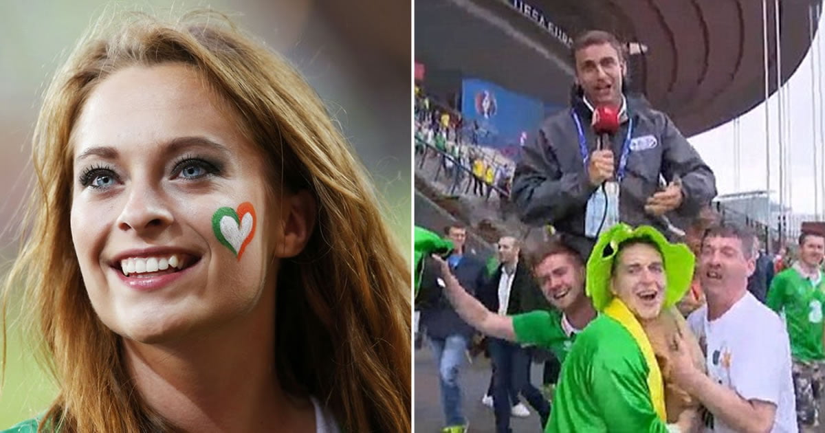 24 Times Irish Football Fans Being Absolutely Adorable At UEFA Euro ...