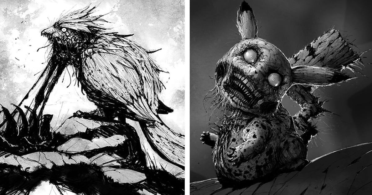 Creepy Pokemon II ... Are you still wanna catch em all (by Artist DAVID ...