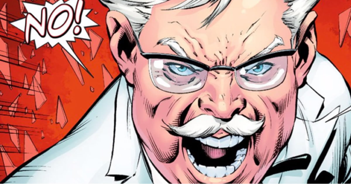 DC’s New KFC Comic Turns Colonel Sanders Into Fried Chicken Jesus - 9GAG