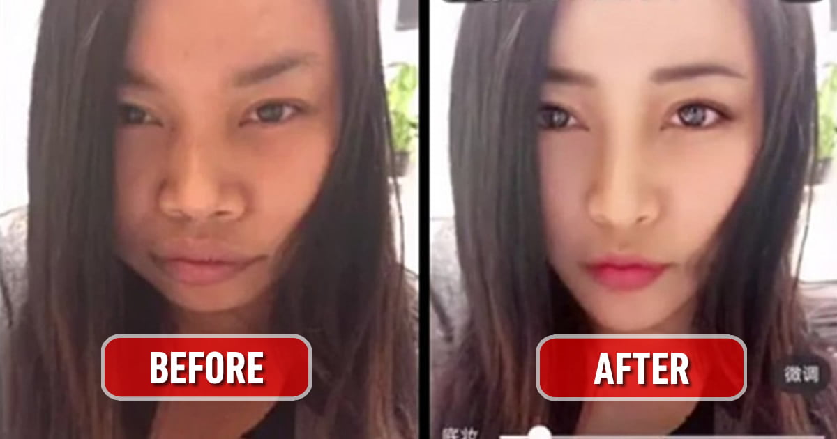 11 Before And After Selfies Retouched By Beauty App, Trust Issues Ensue - 9GAG