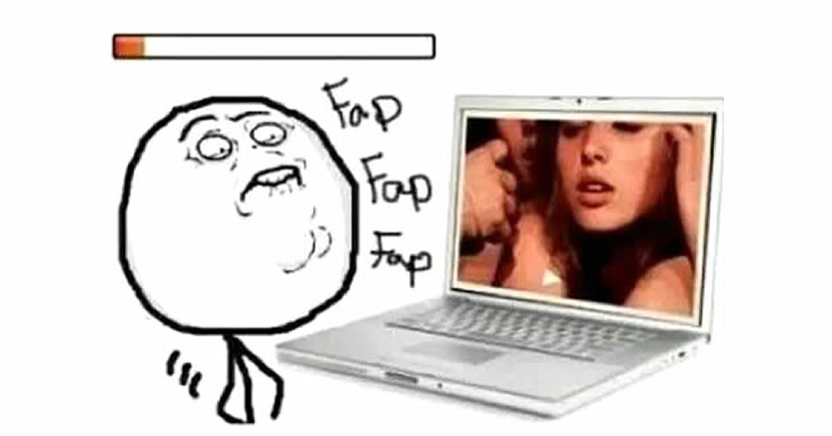 Fap fap fa- F*CK! - 9GAG