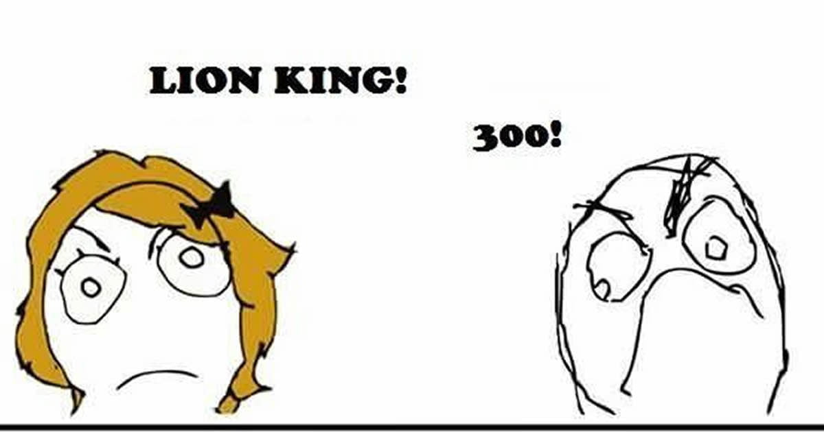 Lion King vs Sparta - 9GAG