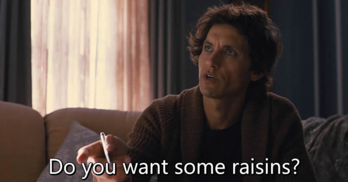 Open your eyes, people! Raisins are EVIL - 9GAG