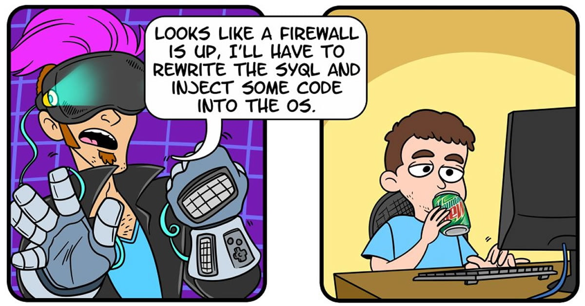 Computer Hacking in Movies VS Real Life - 9GAG