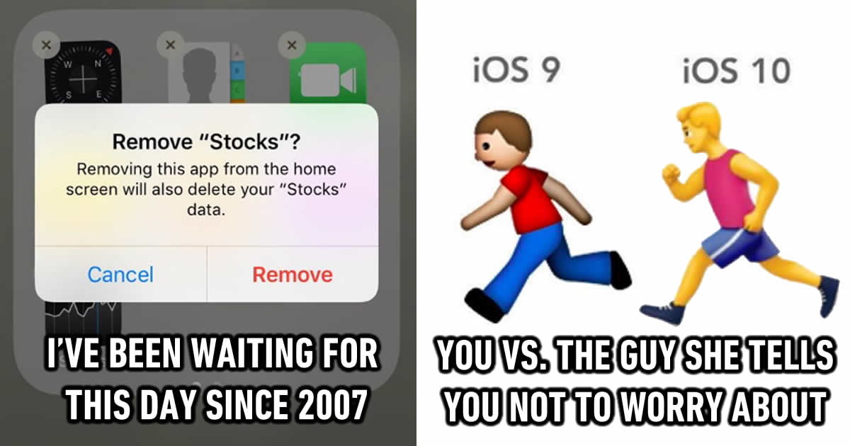 12 Best Reactions To iOS 10 - 9GAG