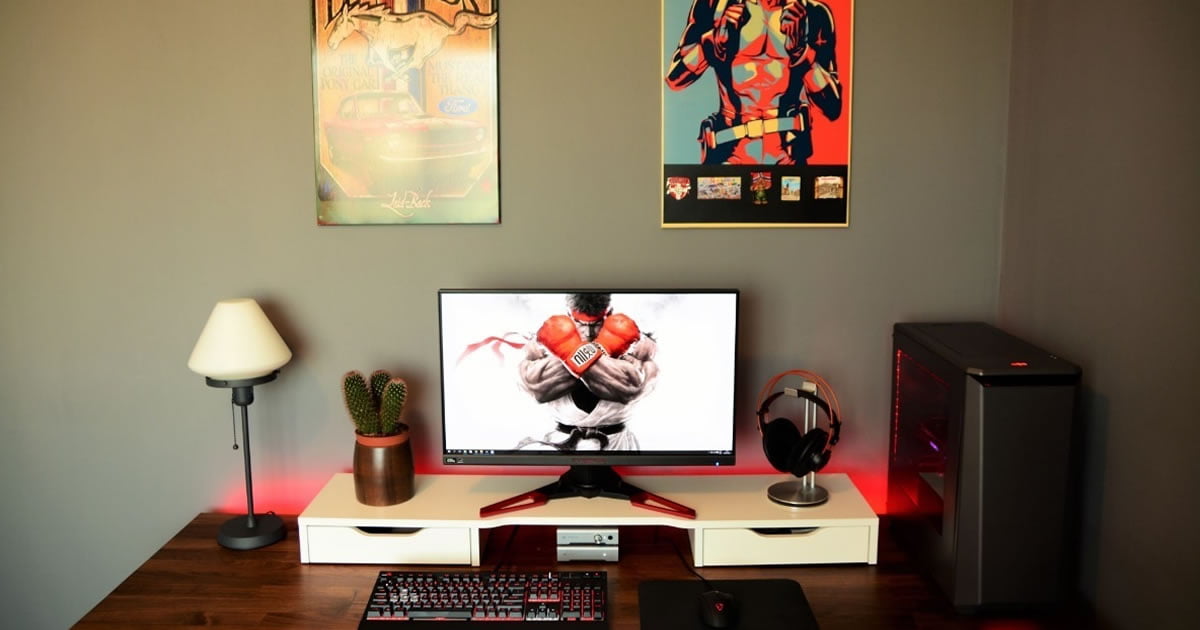 Recently finished my first PC and setup! I'm very excited about it! - 9GAG