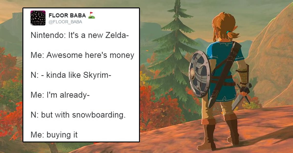 14 Perfect Internet Reactions to Zelda: Breath of the Wild - 9GAG