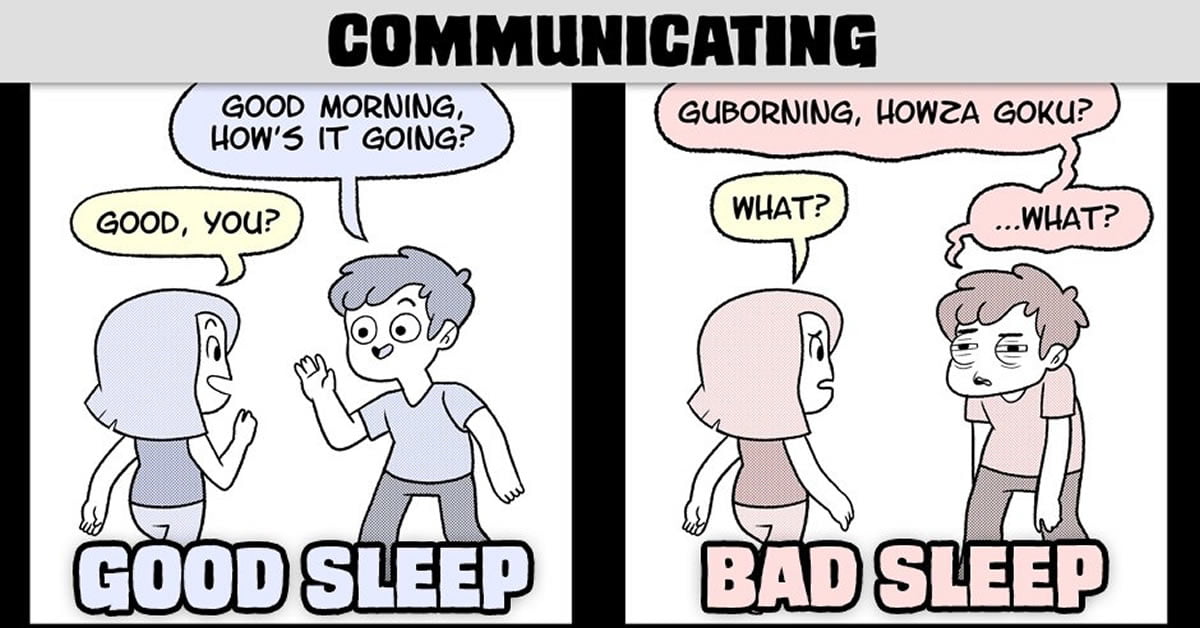 Good sleep vs Bad sleep - 9GAG