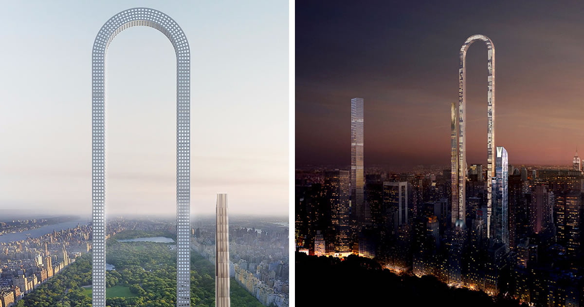 The Big Bend - the incredible U-shaped New York skyscraper dubbed the ...