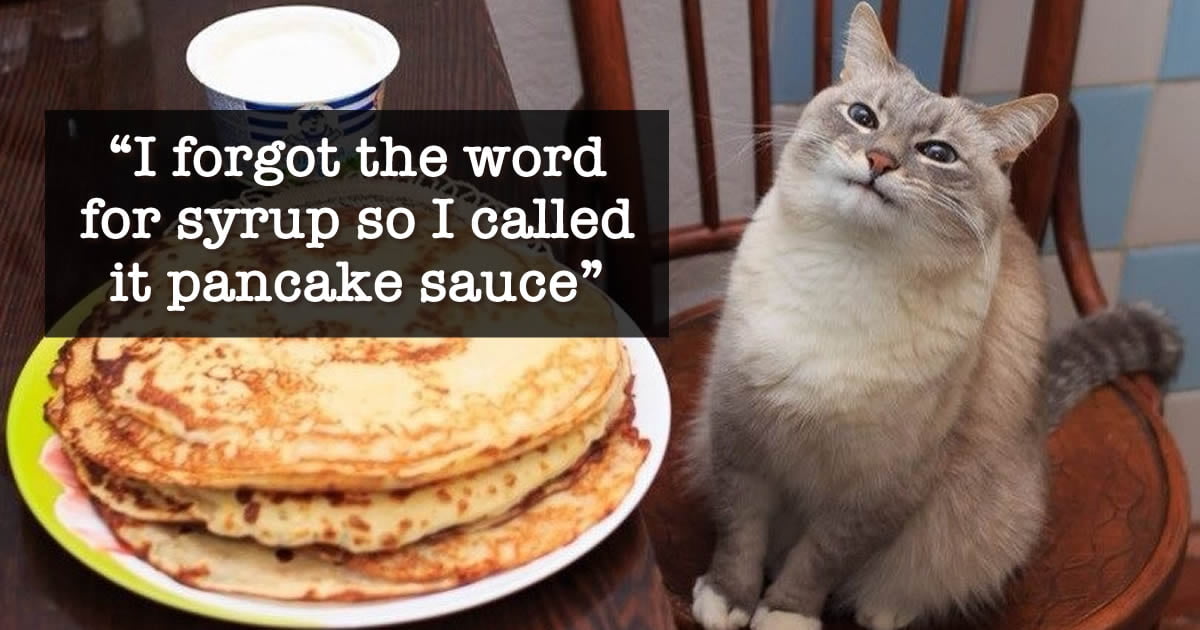 20 People Who Forgot A Word And Just Made Some Shit Up - 9GAG