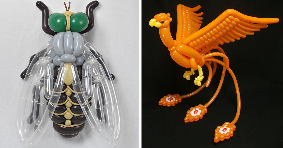 Insane Balloon Twisting Skills By This Japanese Artist Will Blow Your ...