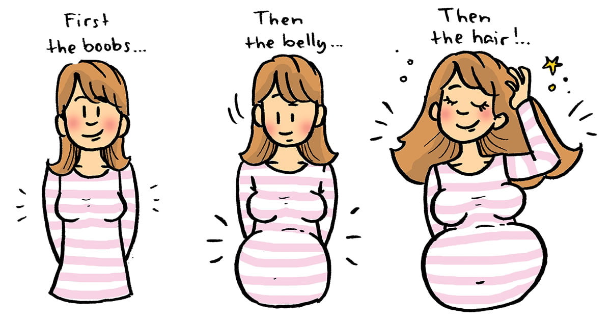 12 Too-real cartoons capture the 'Weird,' gross sides of motherhood - 9GAG