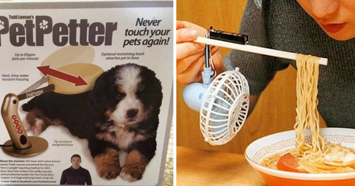 Are these the worst inventions EVER? Creativity not always a good thing ...
