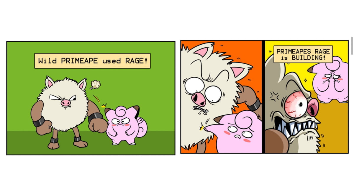 The Worst Move To Use On A Primeape - 9GAG