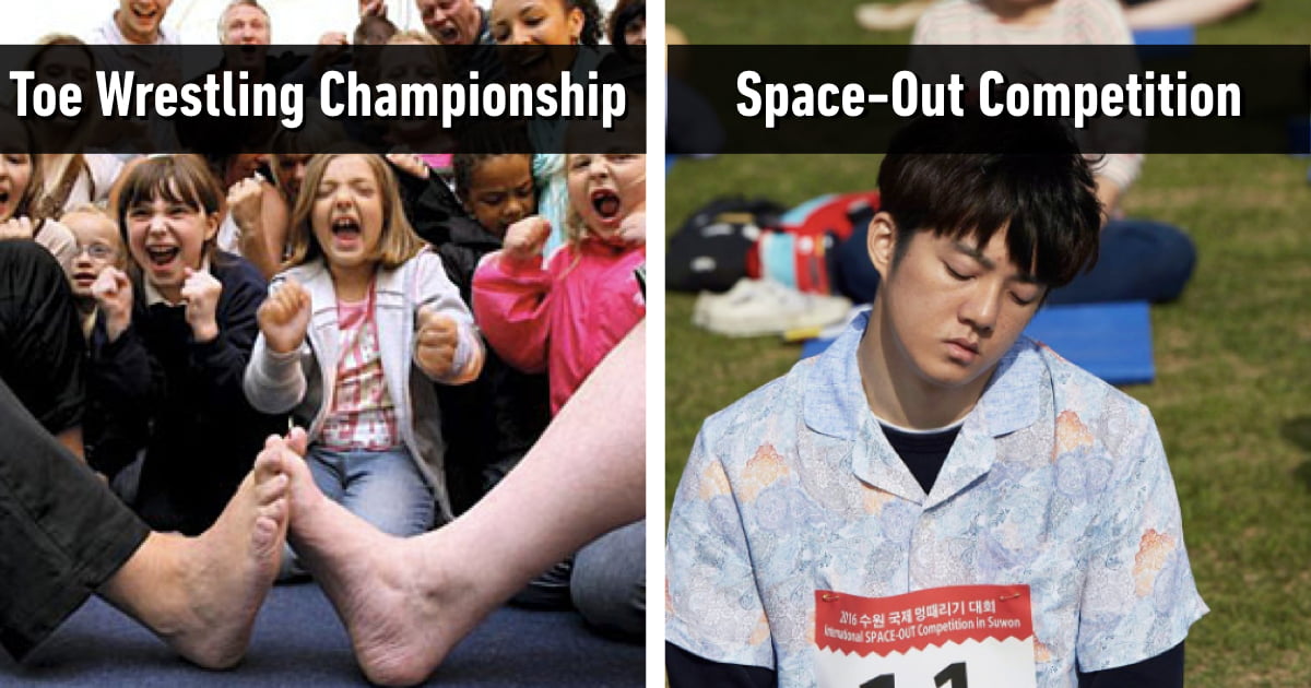 7 Weirdest Competitions Around The World - 9GAG