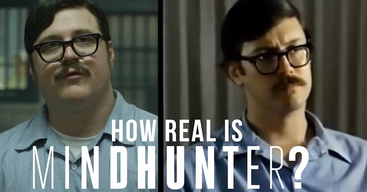 Mindhunter vs Real Life Ed Kemper - Side By Side Comparison - 9GAG